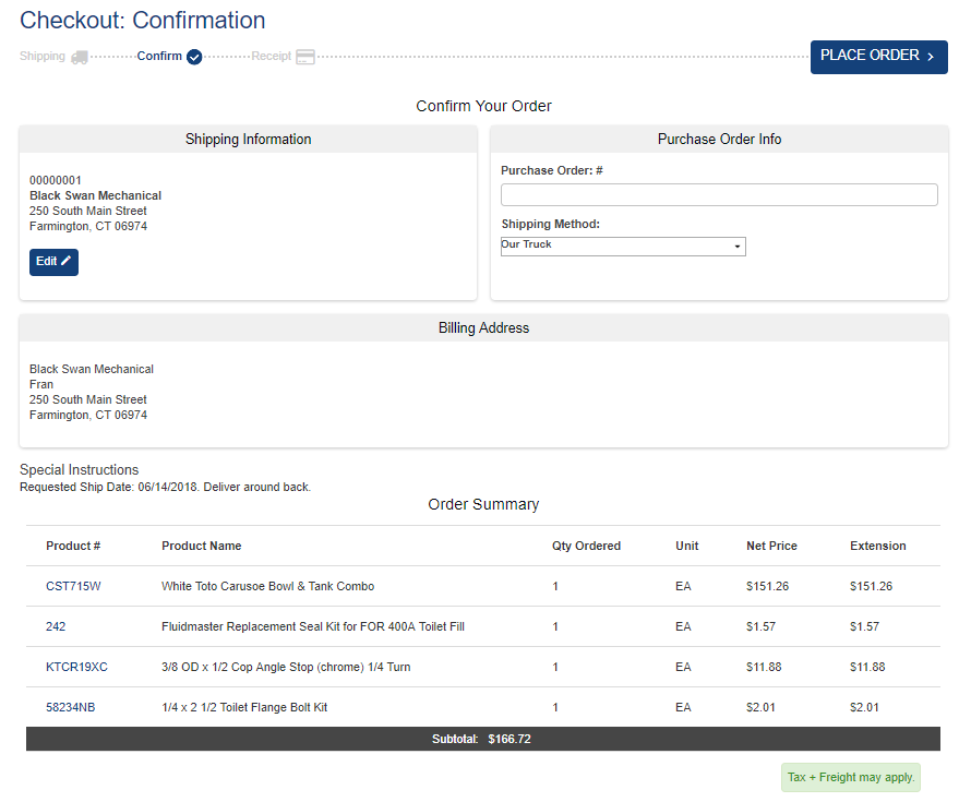 Check out (eCommerce)