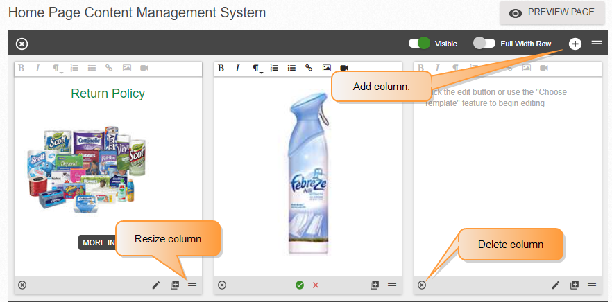 Customize your homepage