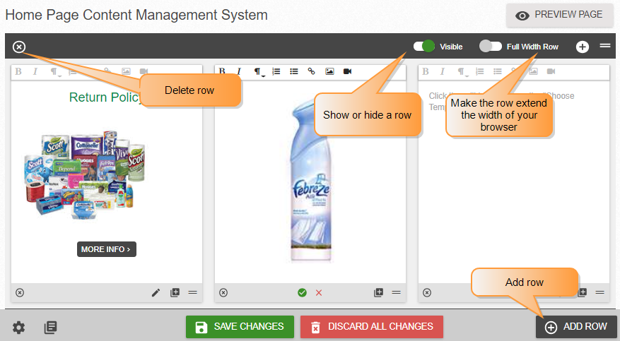 Customize your homepage