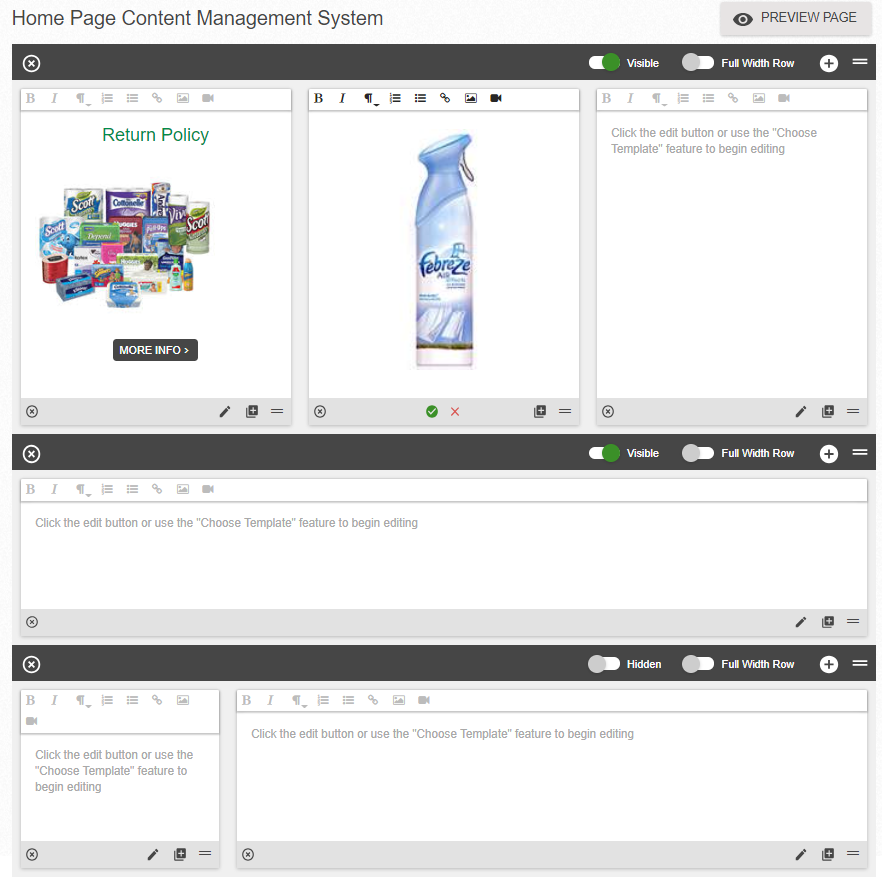 Customize your homepage
