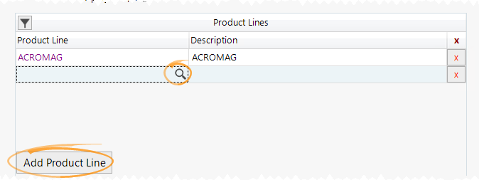 Set up miscellaneous charge programs
