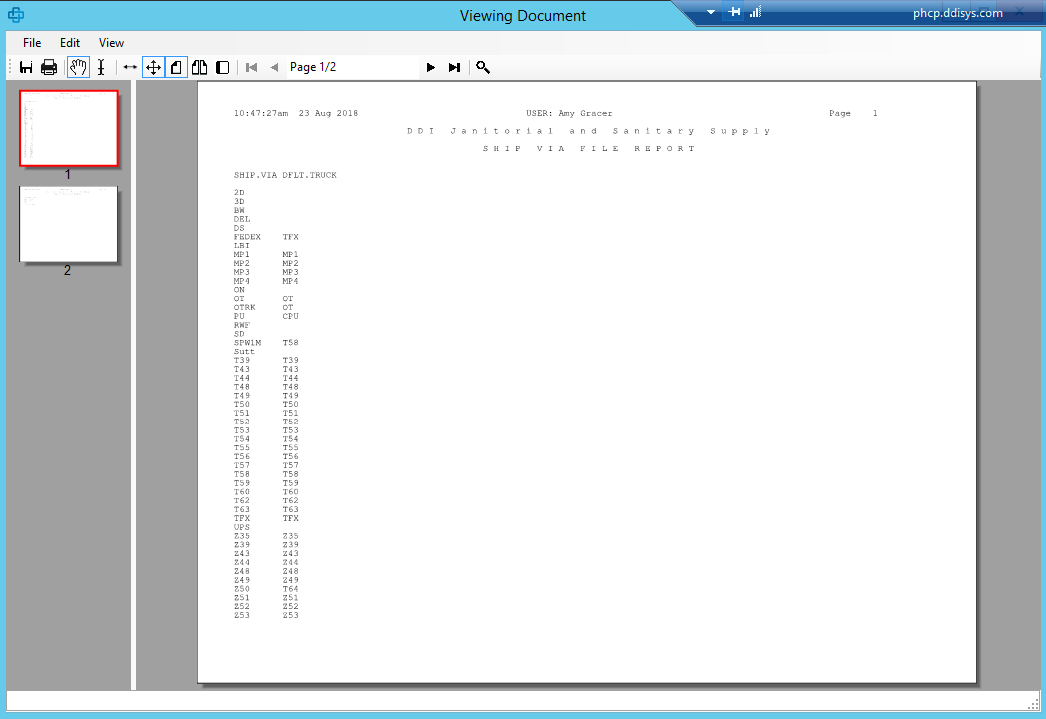 Create and configure Ship Via options