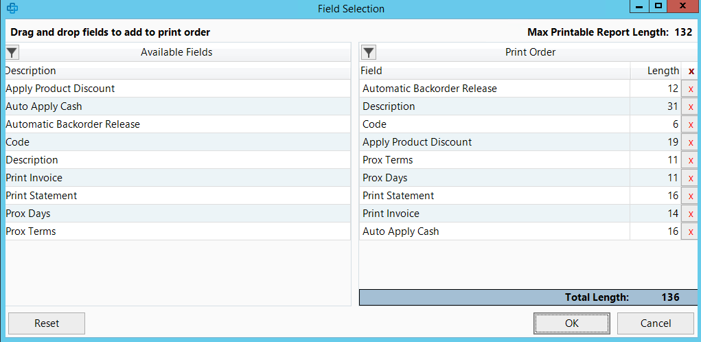 Set up customer payment terms
