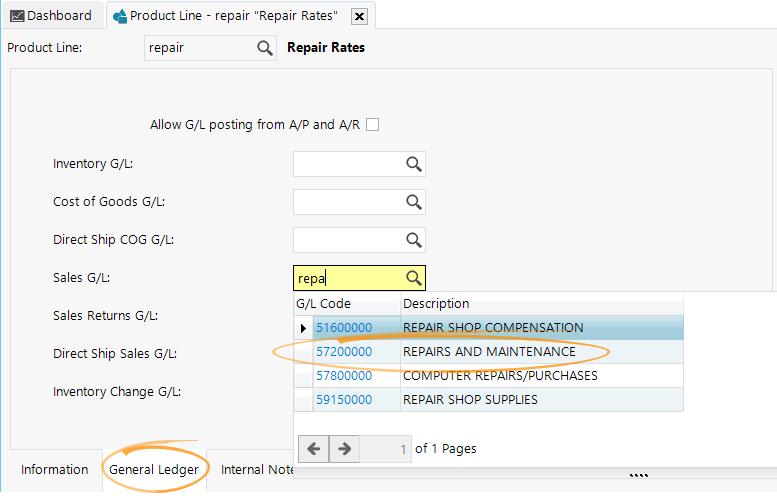 Create a repair product for each repair rate