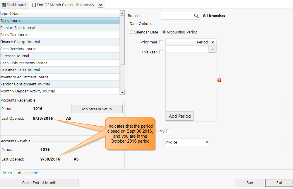 Month end close overview