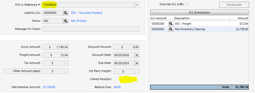Non-inventory and consumable items