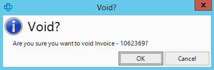 Void an invoice