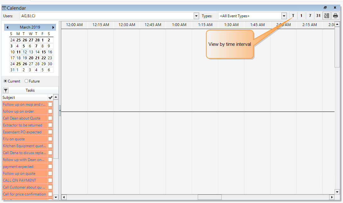 Use the Inform Calendar and Tasks