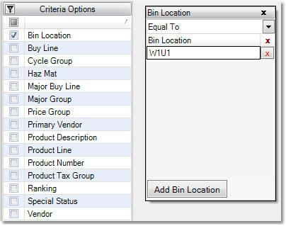Run physical inventory
