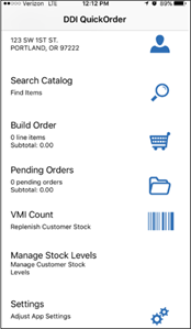 How to use QuickOrder