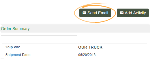 Email the order details