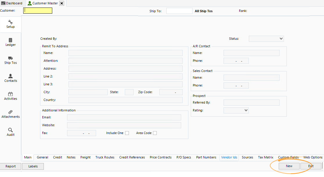 How to create a customer