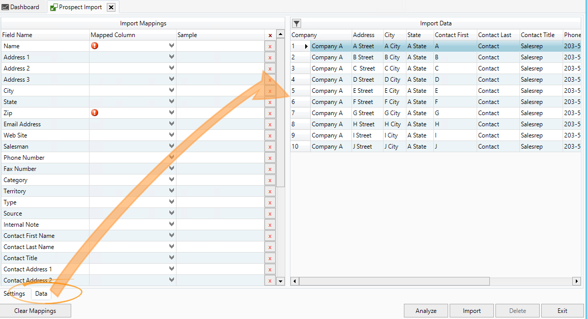 How to add a prospect