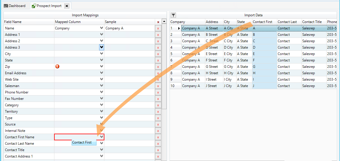 How to add a prospect