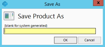 Add a new product using Fast Product