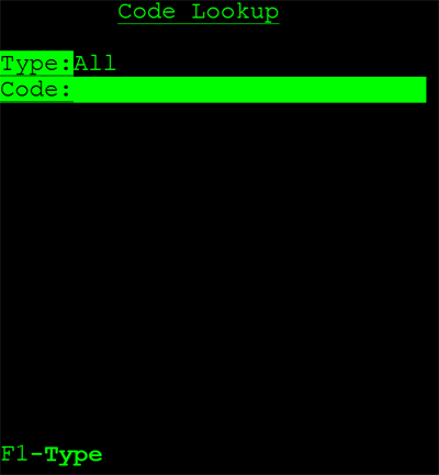 Barcode Inquiry (WMS)